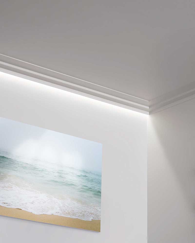 Gordijn Sierlijst Orac Decor Luxxus C390 Decorlijst Nl